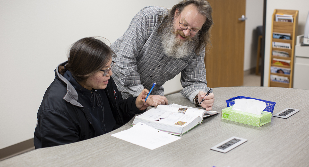 High School Learning Center - St. Joseph's Indian School Kids