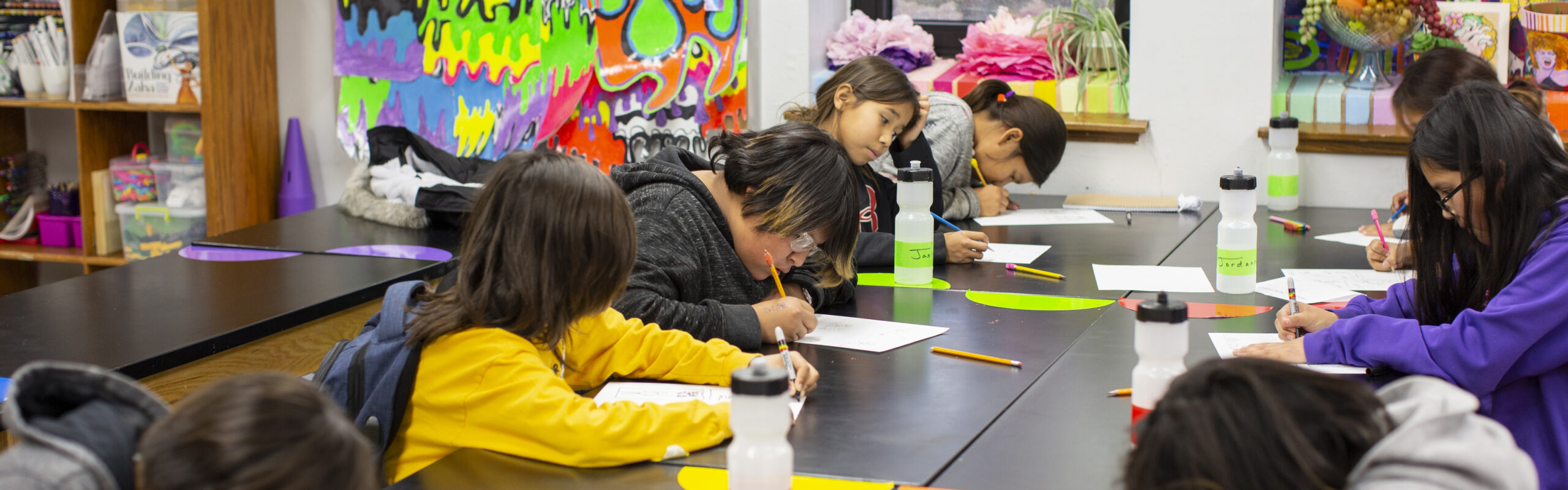 It's "Comics 101" With Visiting Artist at St. Joseph's Indian School ...