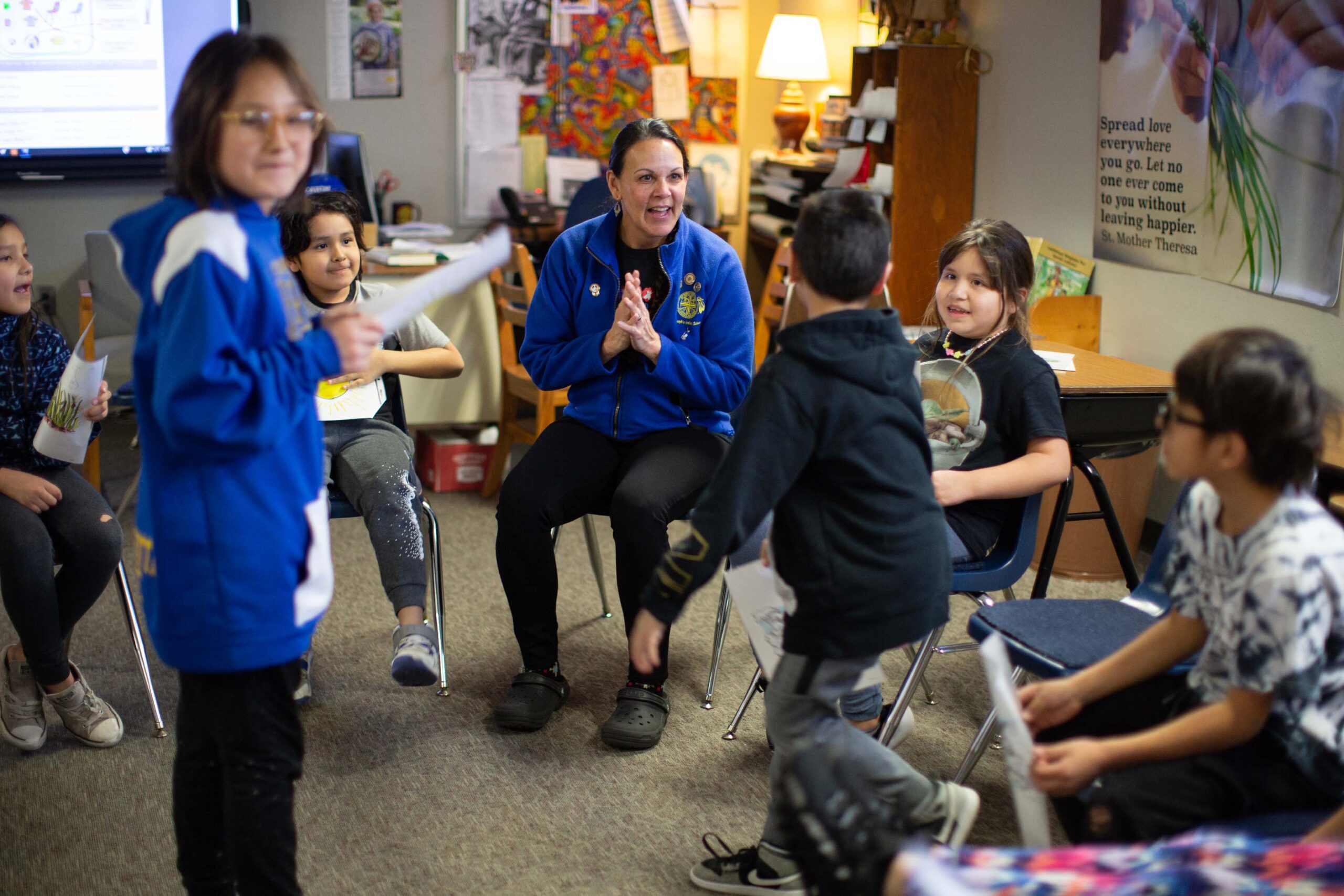 Lakota Studies & Cultural Programming - St. Joseph's Indian School Kids